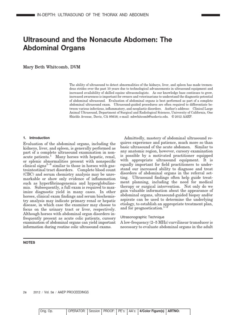 2013 Null | PDF | Medical Ultrasound | Liver