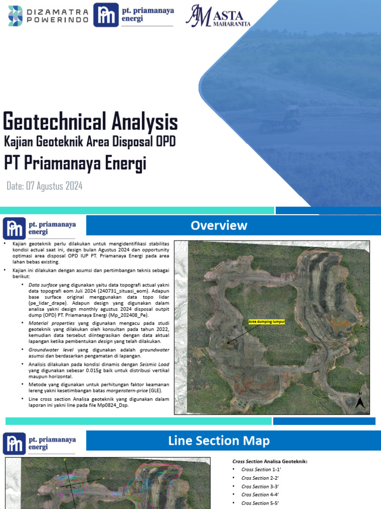 Analisis Geoteknik Area Disposal OPD | PDF