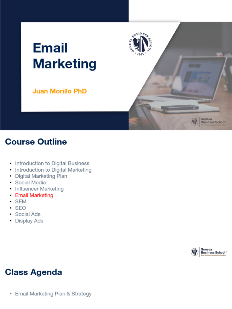 Email Marketing Class 7 and 8 | PDF