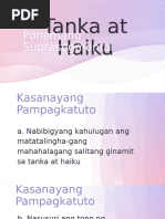 PPT-FILIPINO 9-2ndQ-TANKA and HAIKU Week 1 | PDF