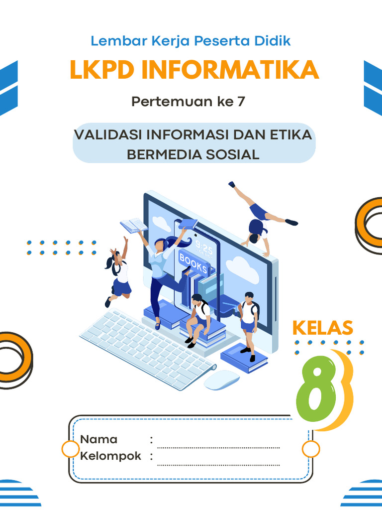 LKPD Validasi Informasi Dan Etika Bermedia Sosial | PDF | Pengembangan Diri