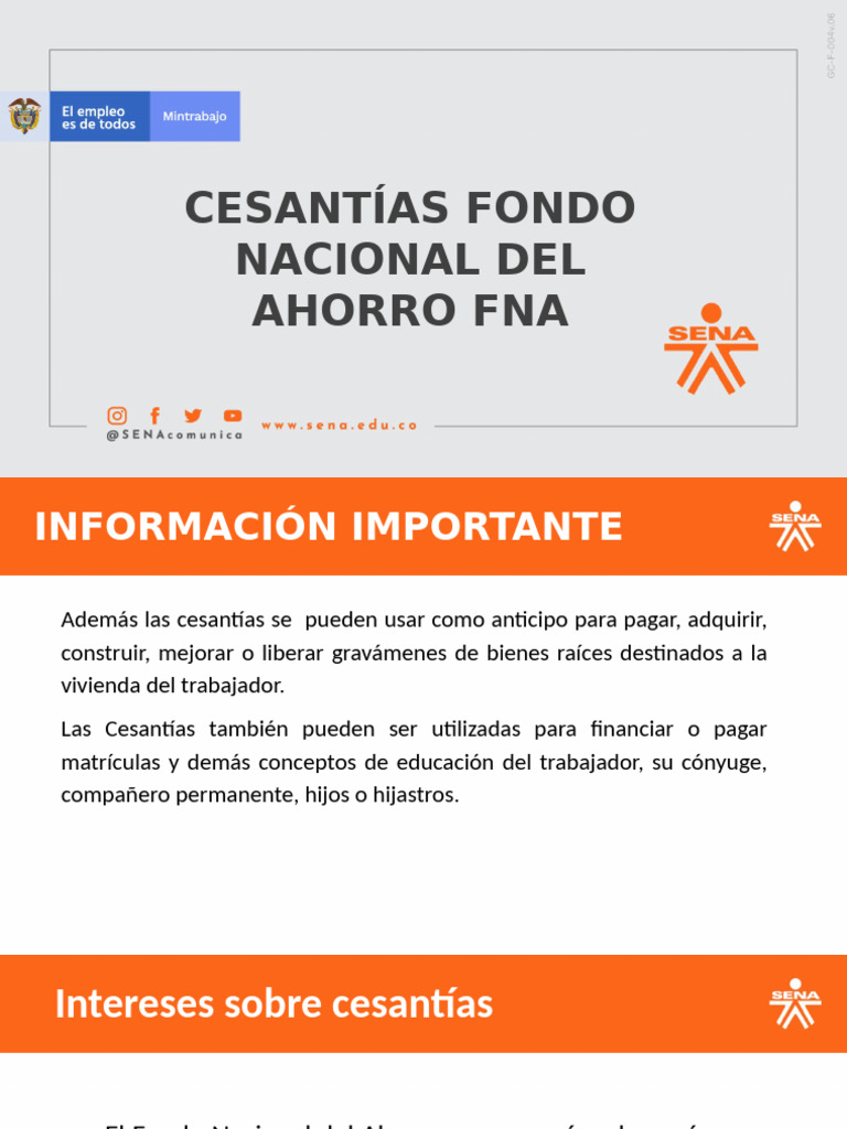 Cesantias Fna | PDF