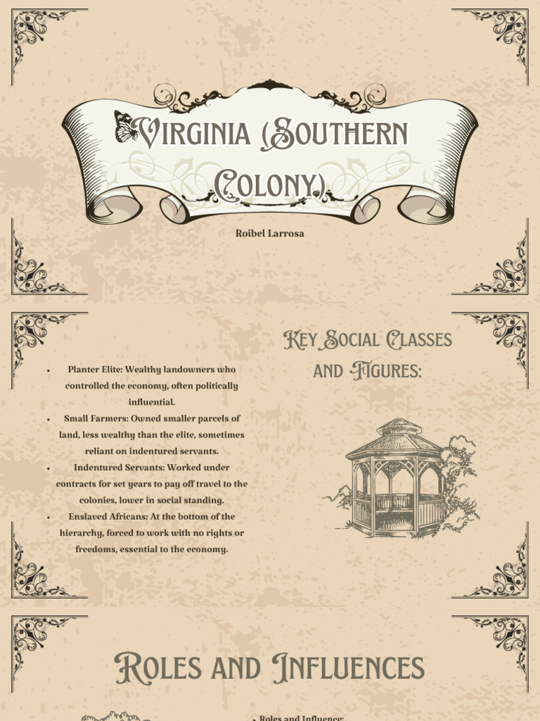 Colonial Virginia's Social Hierarchy | PDF | Slavery In The United ...