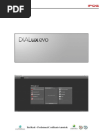 Manual Básico DIALux | PDF | Bancos de dados | Curva