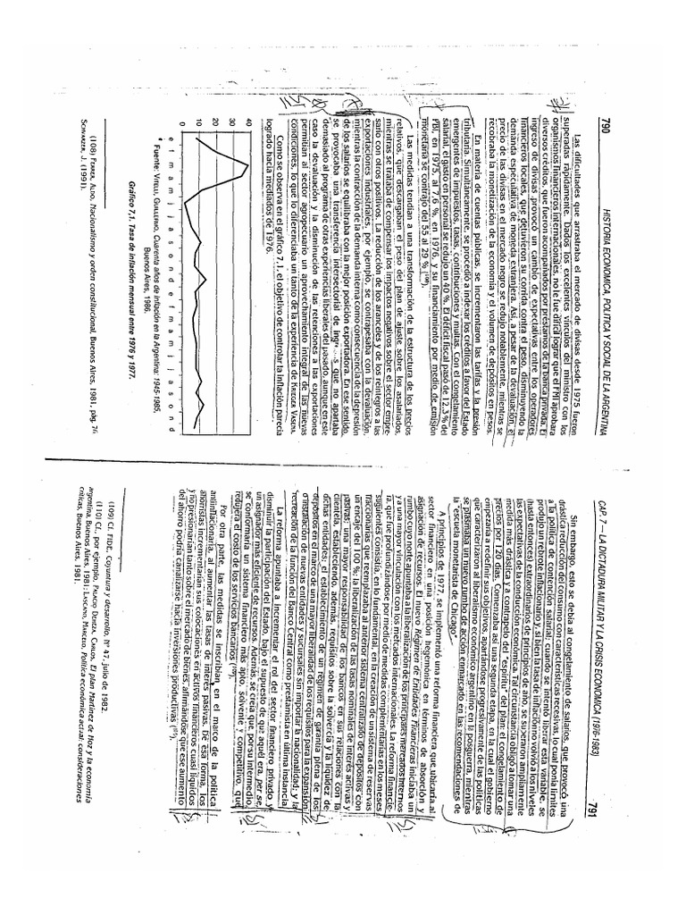 Historia Economica Politica y Social de La Argentina - Mario Rapoport - Cap7. | PDF