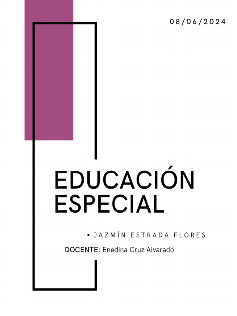 Educación Especial en México: Retos y Avances | PDF | Educación ...
