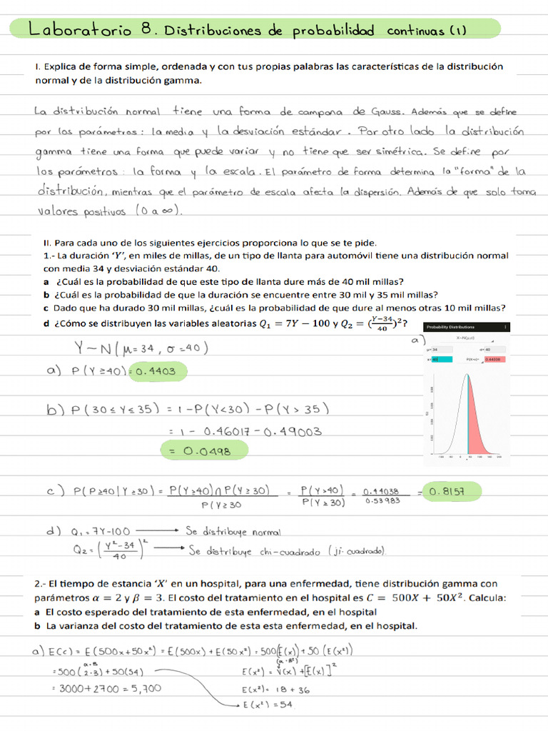 Lab8 Probabilidad | PDF