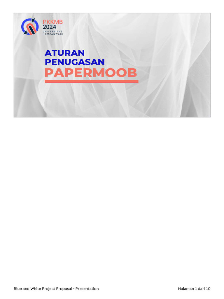Aturan Paper Mob - Compressed | PDF