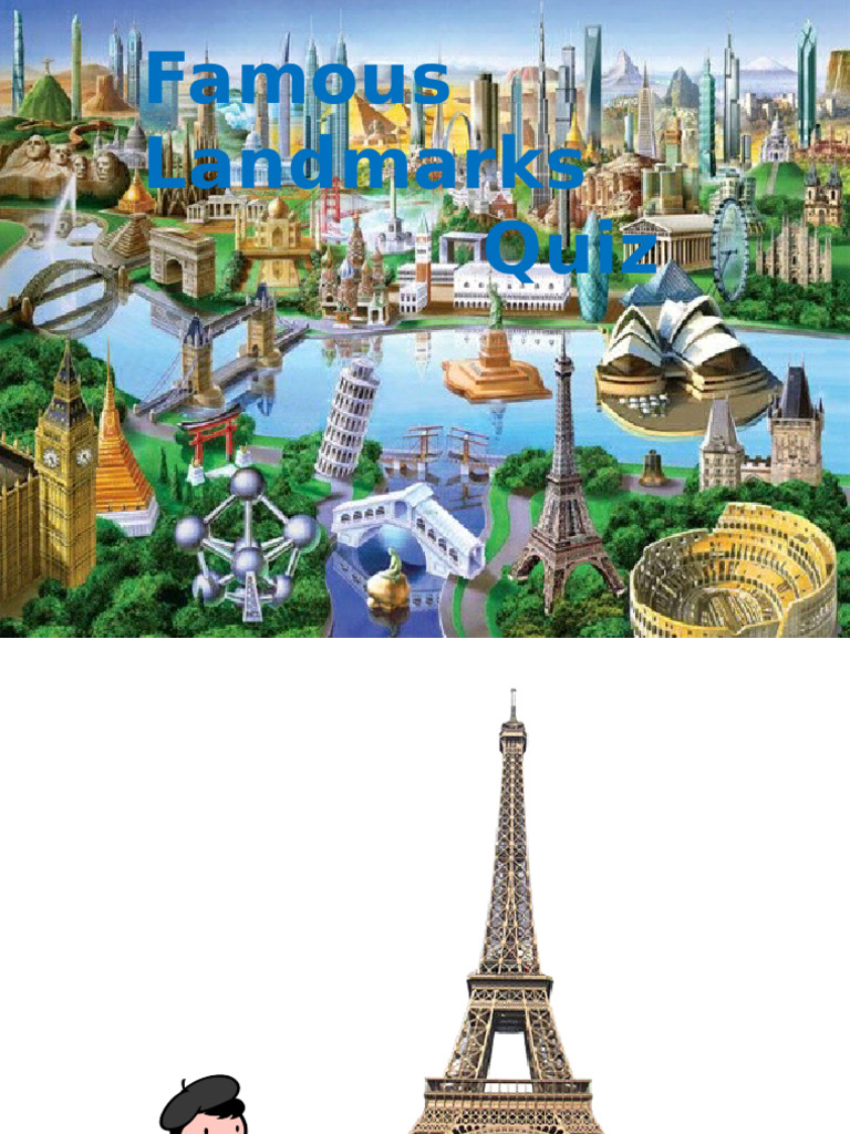 21 Famous Landmarks PPT 72248 | PDF