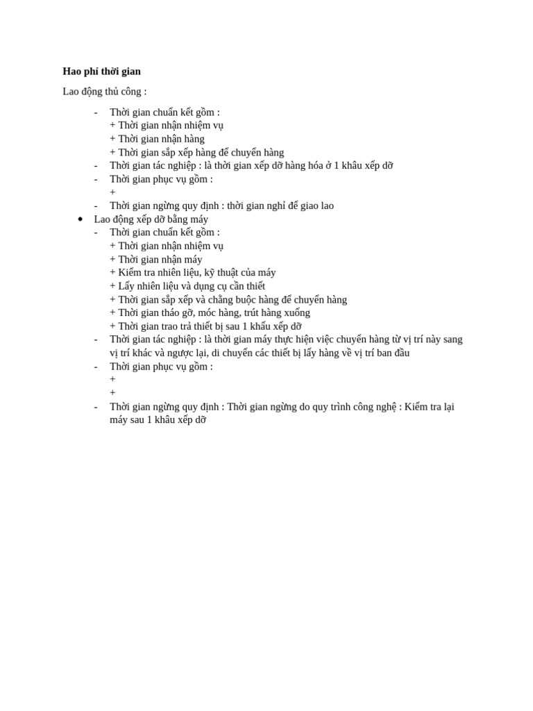 Hao Phí TH I Gian | PDF