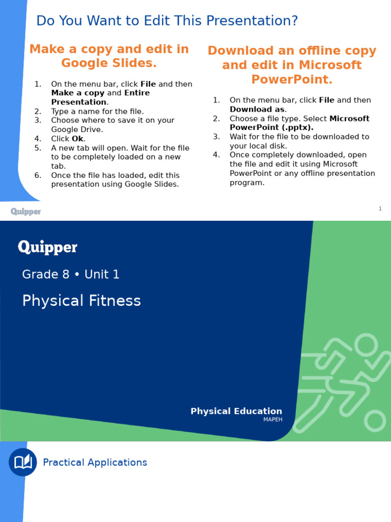 Grade 8 Physical Fitness Guide | PDF | Physical Fitness | Flexibility ...