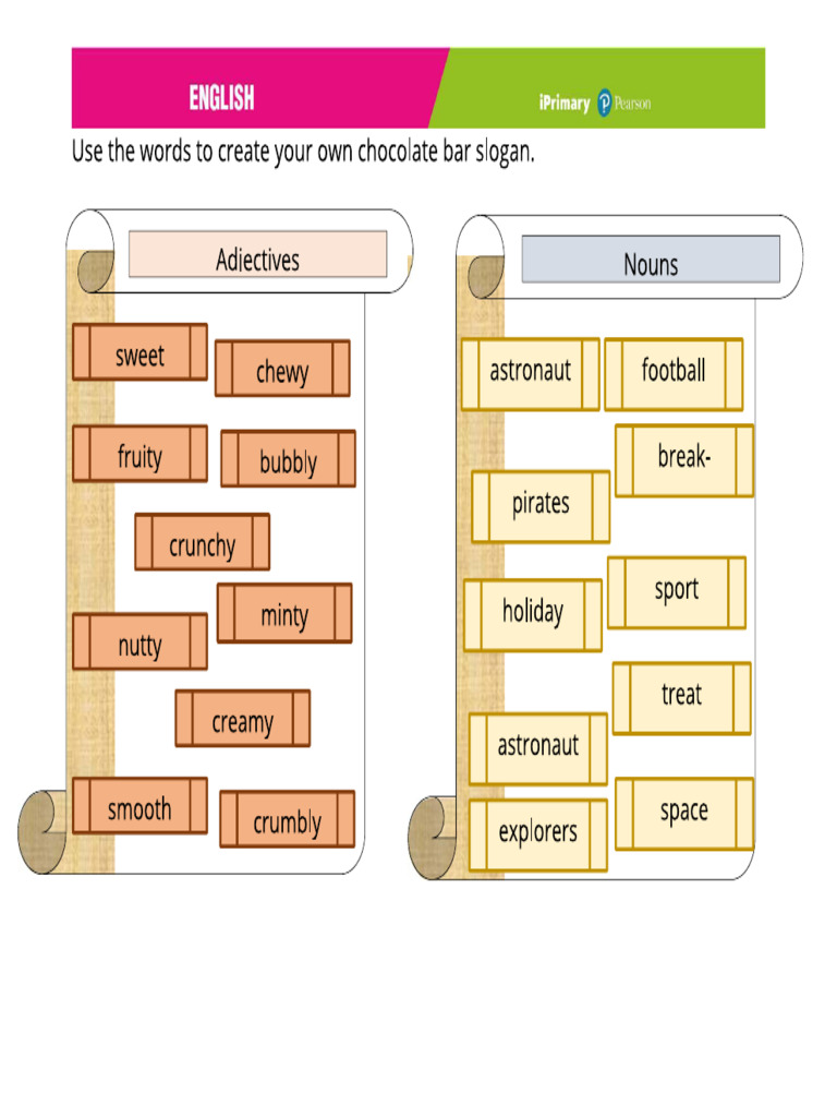 Adjectives - and - Nouns 4 | PDF