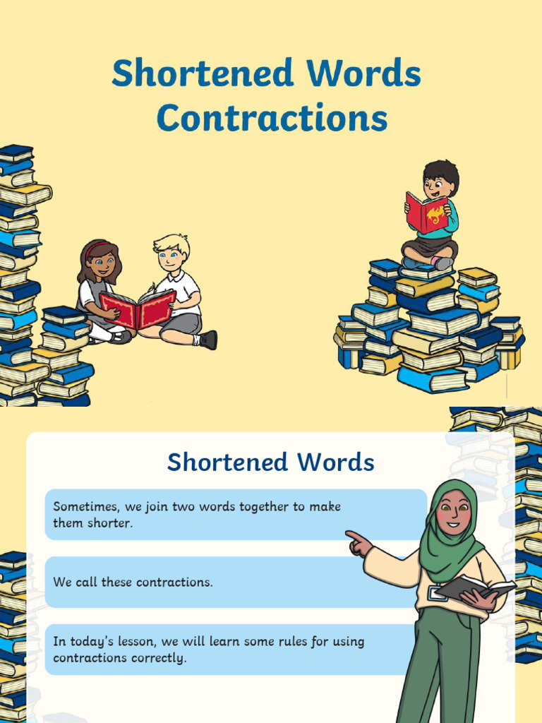 Apostrophes For Contractions 3 | PDF | Linguistic Typology | Semantics