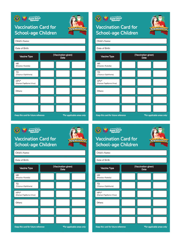 Vacc Card | PDF