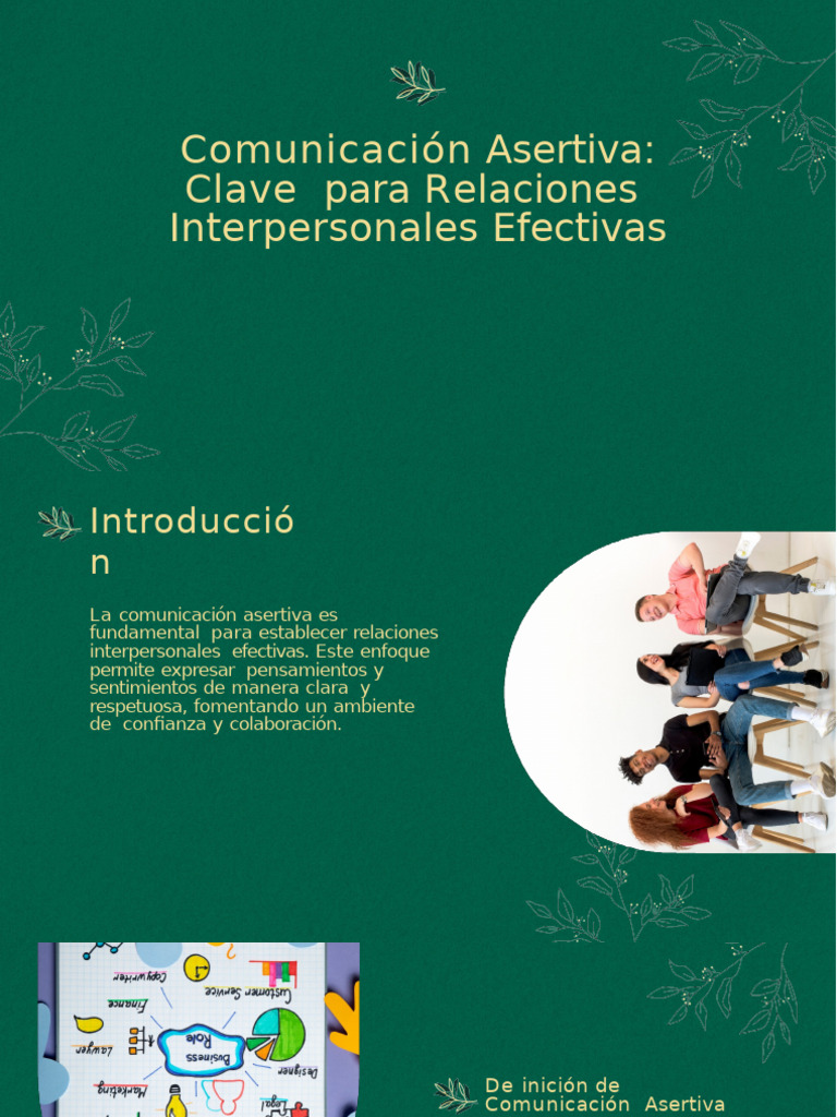 DPCC Esposicion de Comunicacion Hacertiva | PDF | Crecimiento personal y profesional ...