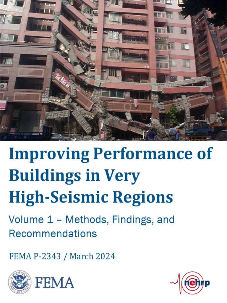 Fema - P 2343 Improving Performance of Buildings in Very High Seismic ...