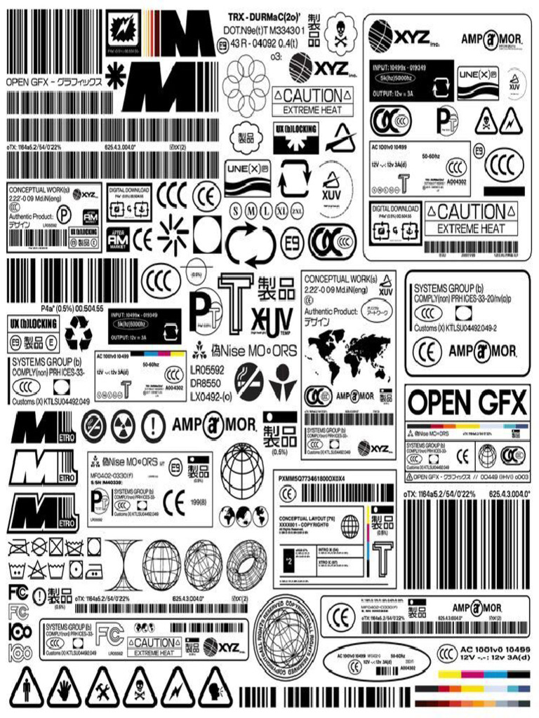 Label Asset Pack (Vol - 01) | PDF