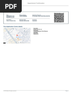 VFS GLOBAL Services: Courier & SMS Request Form | PDF