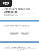 Tabela de Dimensionamento de Eletroduto | PDF | Eletricidade | Eletricista