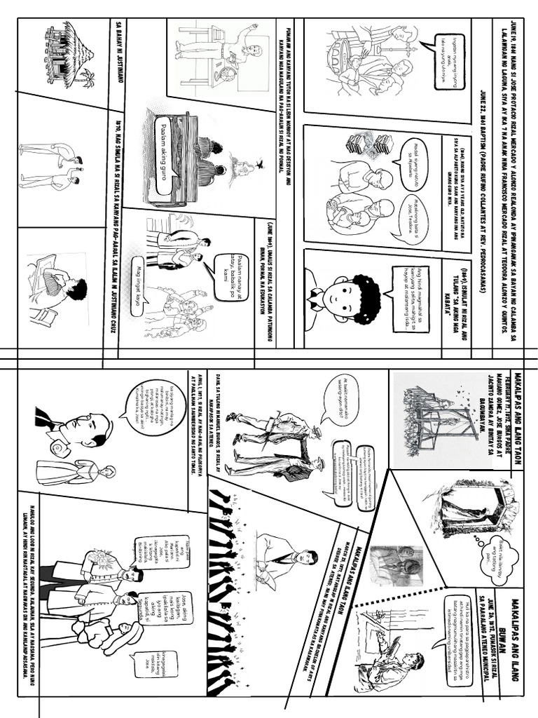 Jose Rizal Comics | PDF