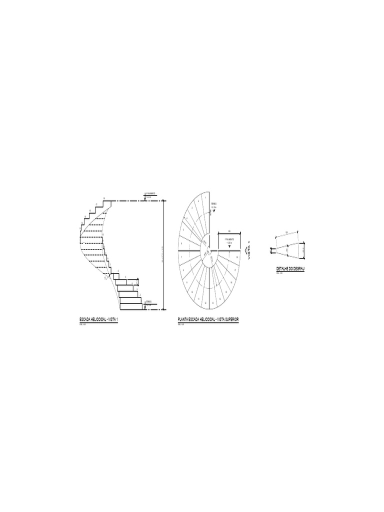 Forma Escada Helicoidal | PDF