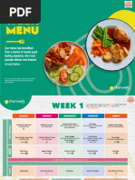 Chartwells School Menu 2025/26 | PDF | Salad | Gravy