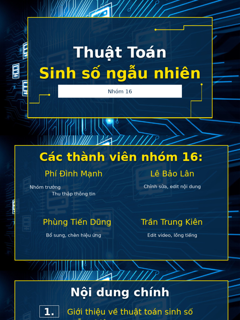 CTDLGT RandomNumber Nhóm16 | PDF