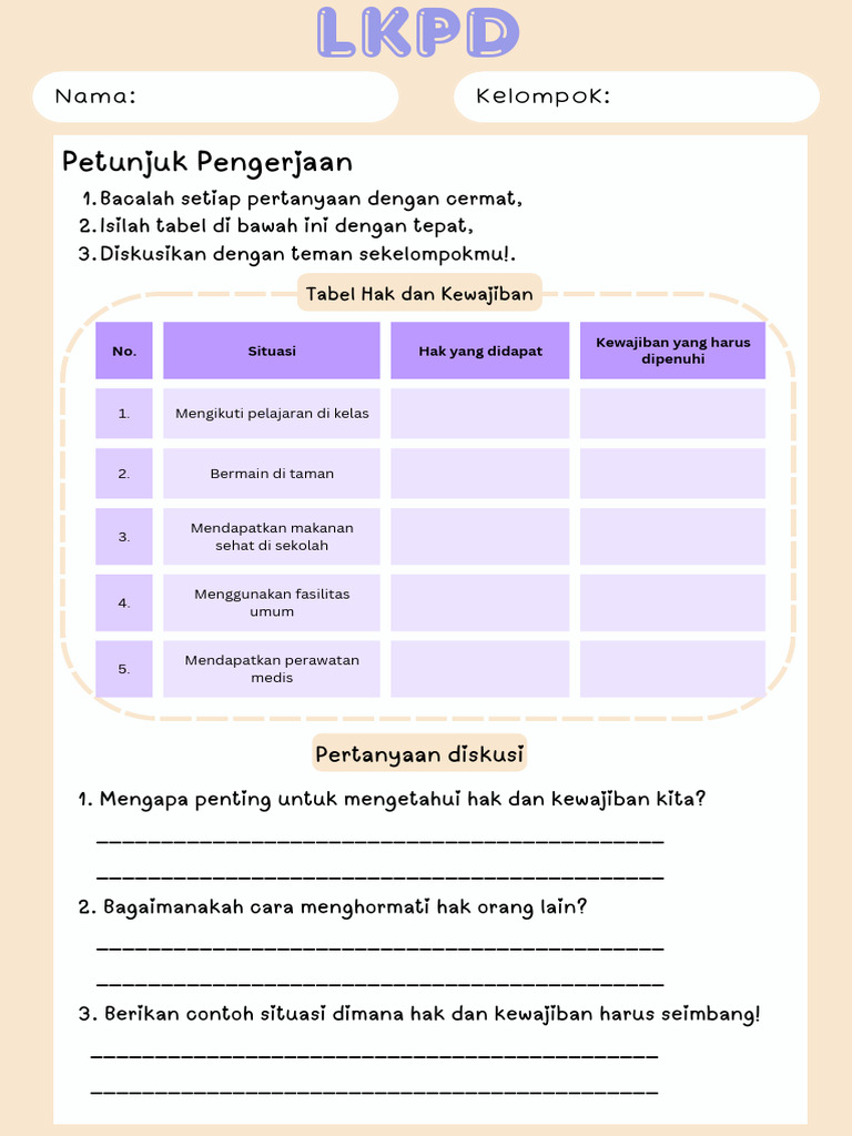 LKPD PP | PDF | Pengembangan Diri | Kesehatan Holistik