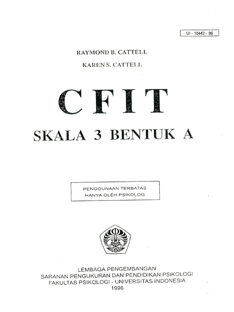 CFIT Skala 3A (Update) | PDF