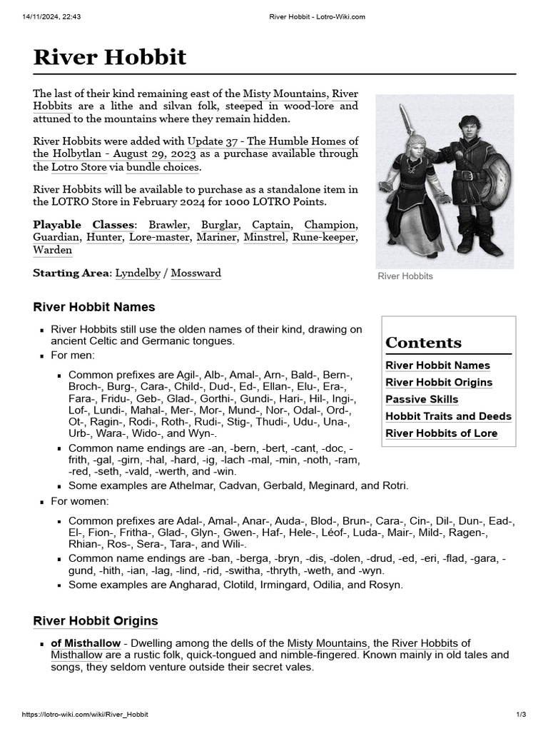 River Hobbit | PDF | English Fantasy Novels | Middle Earth Races
