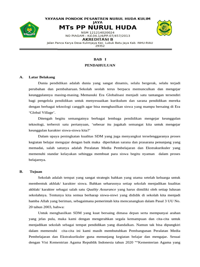 Isi - Proposal - Pelajarmedia - Com (Repaired) | PDF