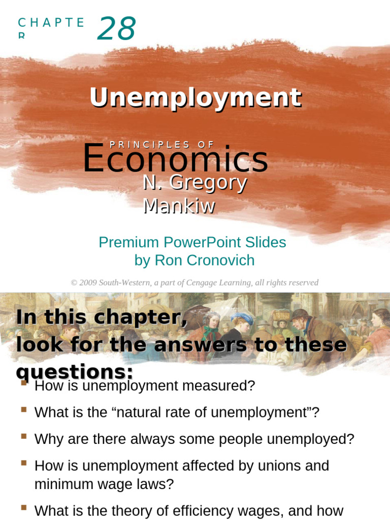 Princ Ch28 Presentation | PDF | Unemployment | Labour Economics