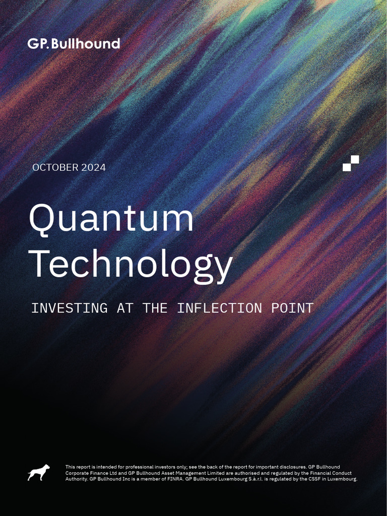 Quantum Technology | PDF | Quantum Computing | Computing
