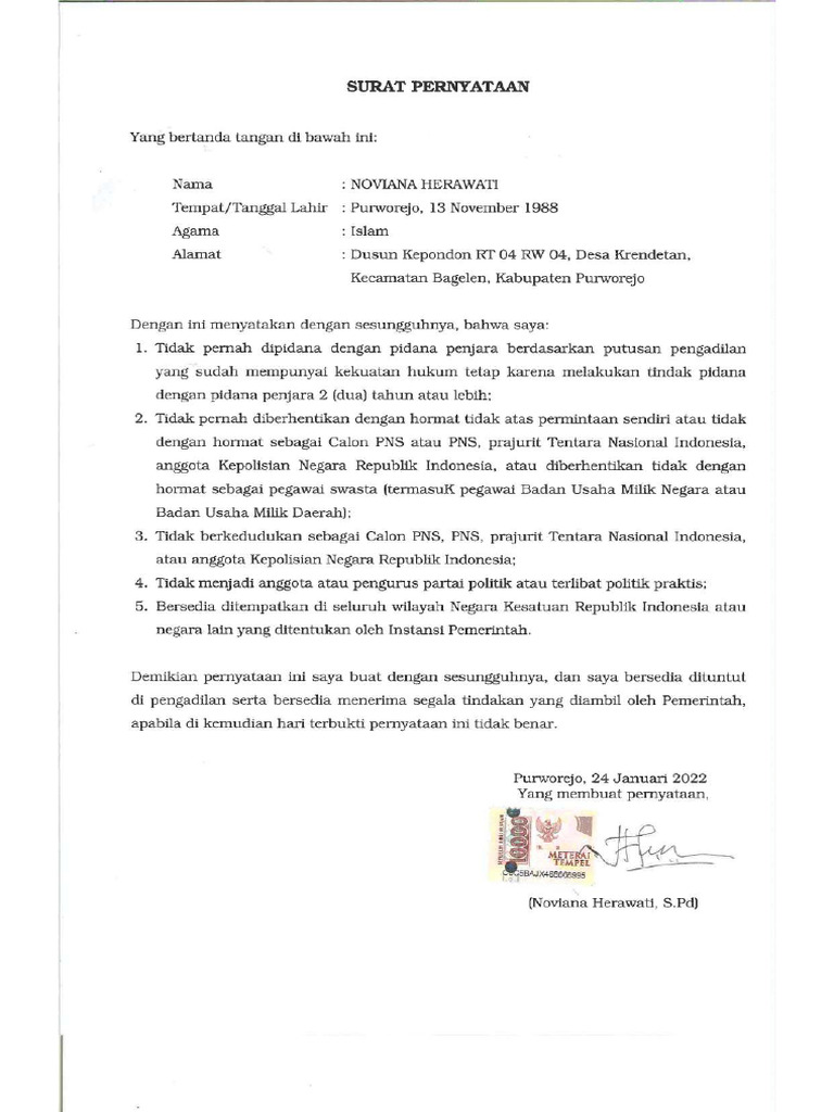 Surat 5 Point - Page-0001 | PDF