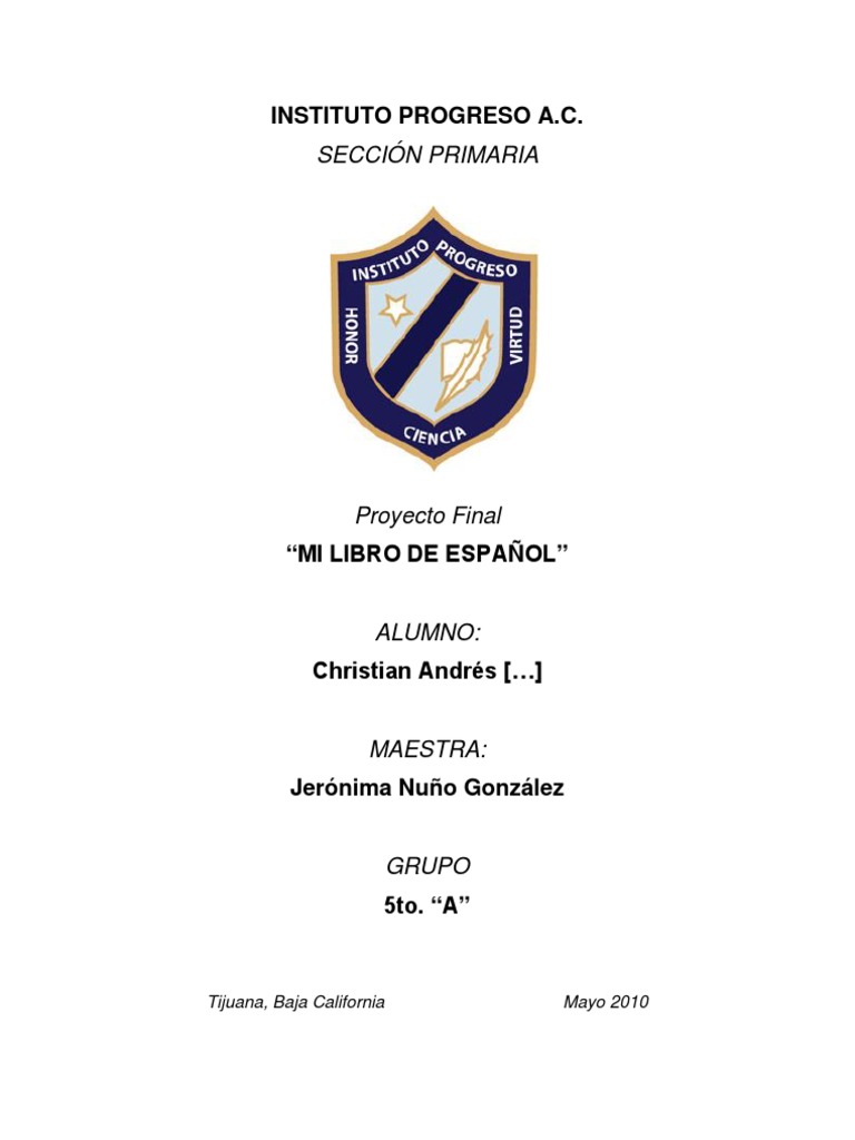 Mi Libro de Español - Primera Versión Online | PDF | Esmerejón | El ...