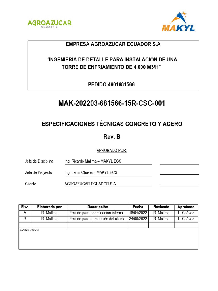 Anexo - TDR 0370 - Mak-202203-681566-15r-Csc-001 - Revb | PDF | Informática
