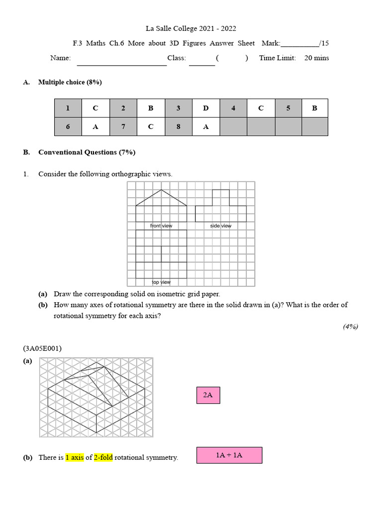 CH 6 Ans | PDF | Science & Mathematics