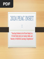 Action Plan in Scimath (2024-2025) | PDF | Science | Teaching Mathematics