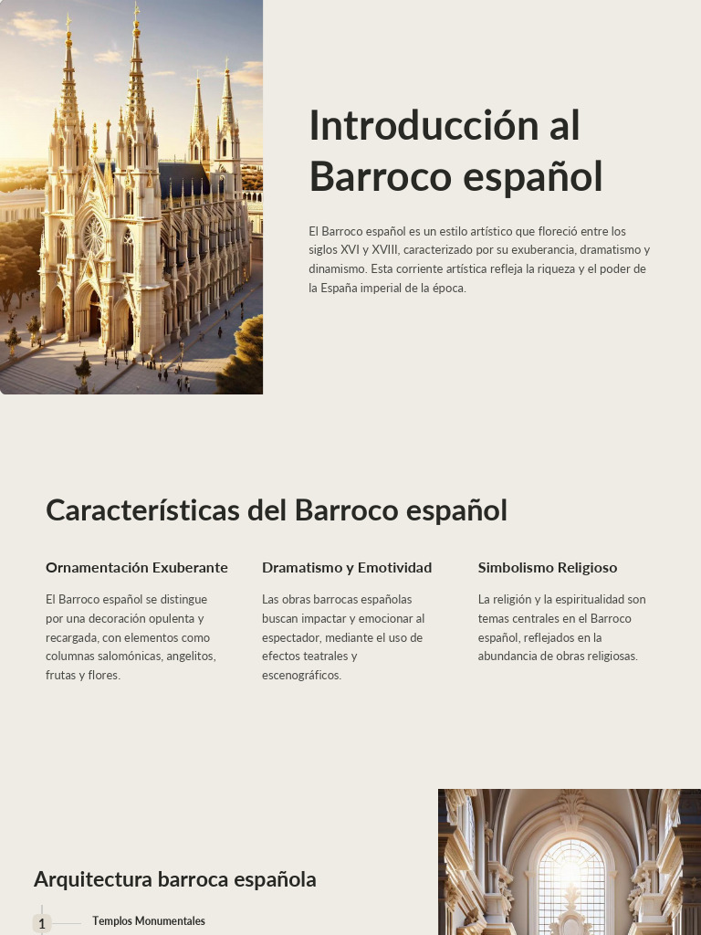 Introduccion Al Barroco Espanol | PDF | Barroco | España