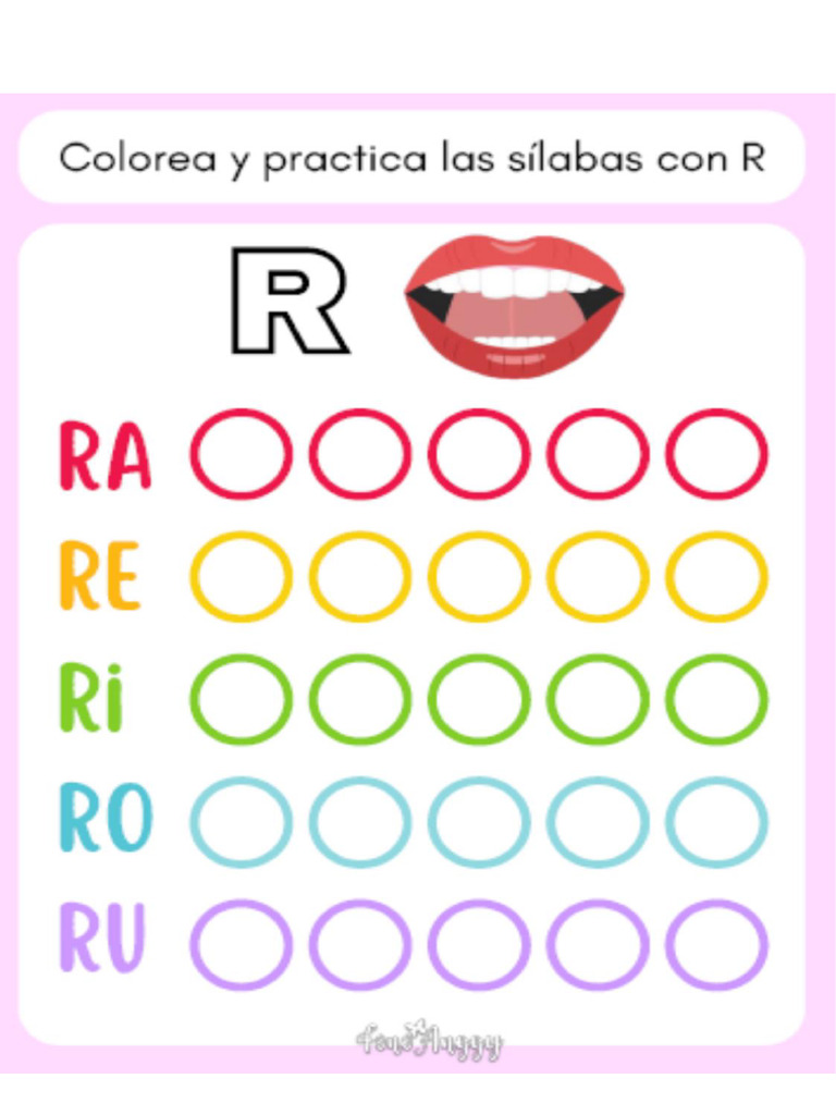 Imprimri Fonema R | PDF
