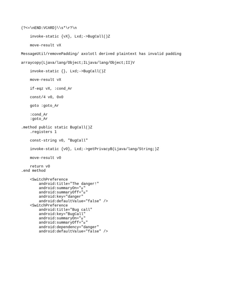 Codes Smali | PDF | Computers
