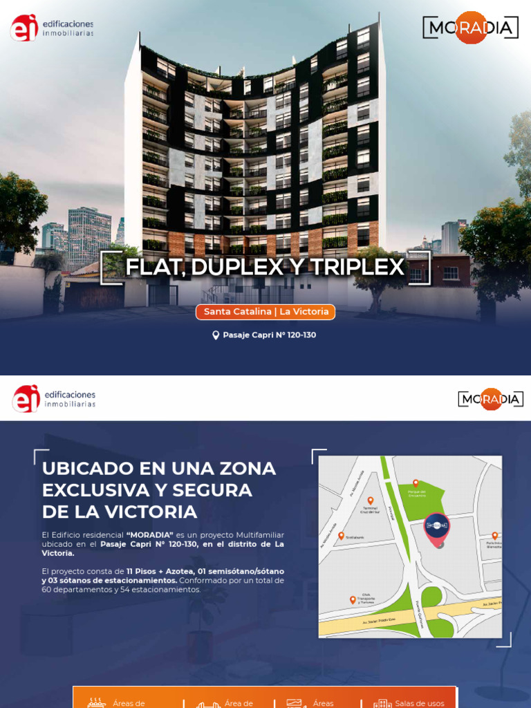 Ejemplo de Flat, Dúplex y Tríplex | PDF