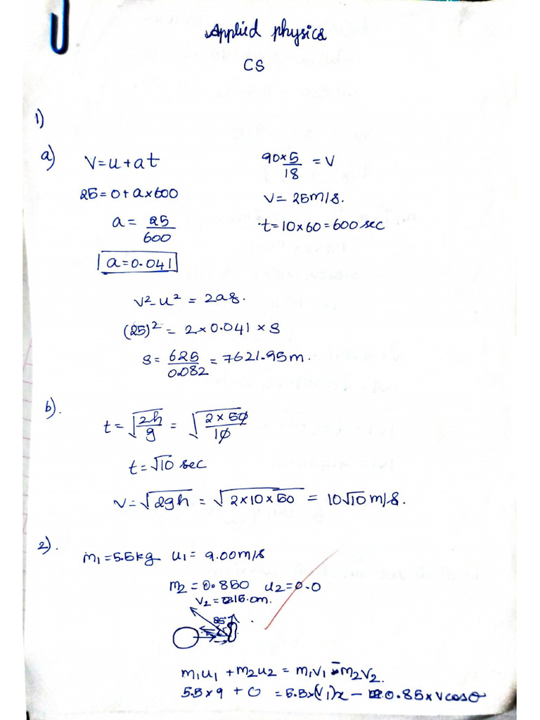 CS Tutorial Answers | PDF