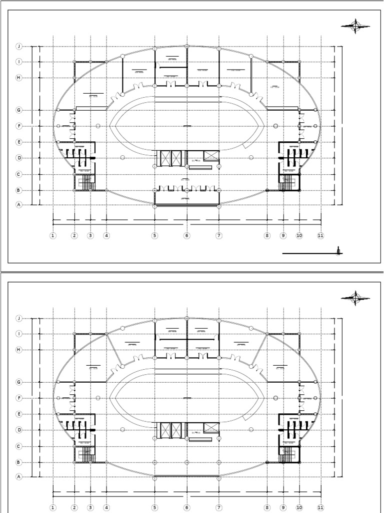 Denah Lantai Gedung Ruang Kasi | PDF