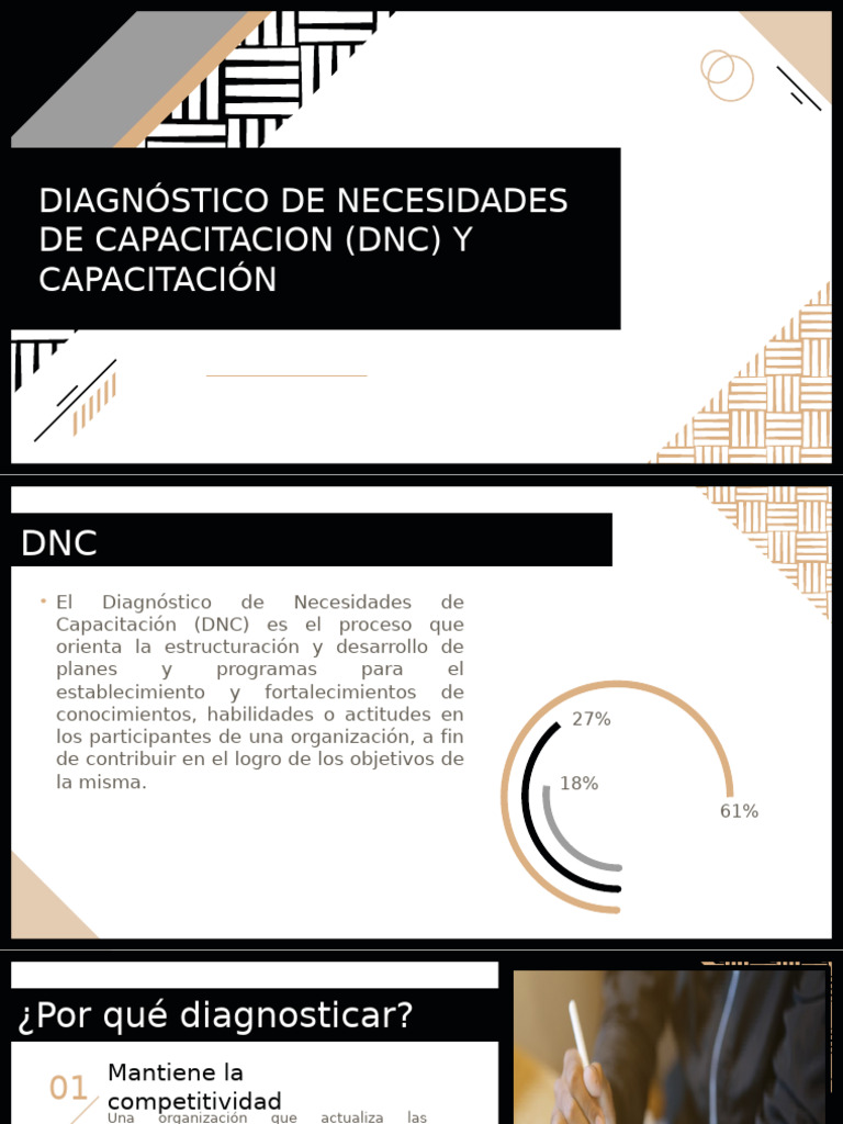 DNC y Capacitacion - Proceso Administrativo | PDF | Business | Aprendizaje