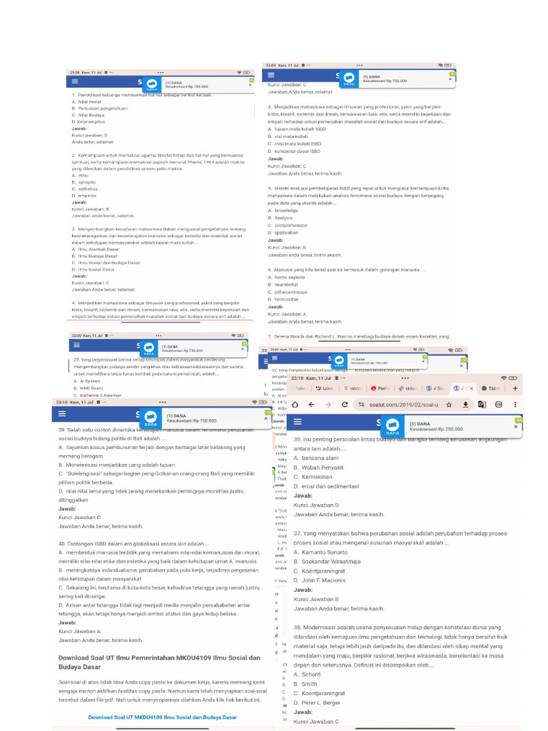 Kisi Kisi ISBD | PDF