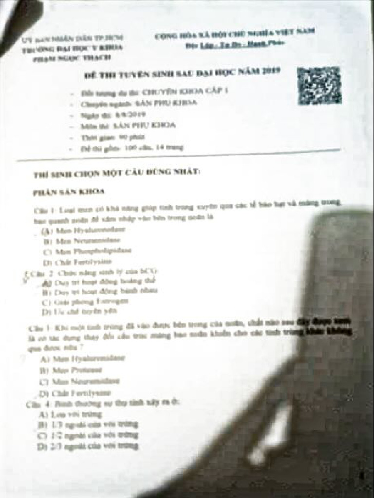 Đề CK1 PNT 2019 | PDF