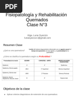 Regla de los 9 para quemaduras | PDF