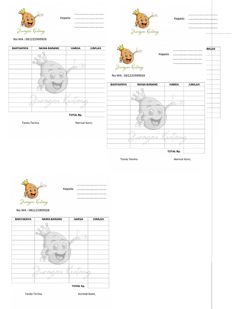Nota-Kosong Fix | PDF