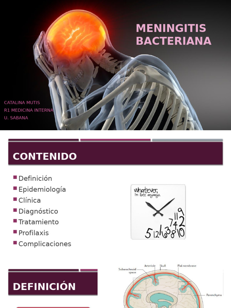 Meningitis Bacteriana | PDF | Meningitis | Enfermedades y trastornos